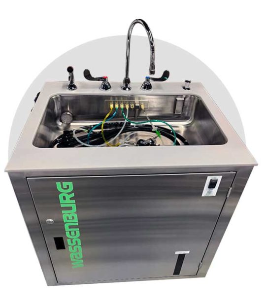 Endoscope Cleaning Sink - Custom Ultrasonics Inc.